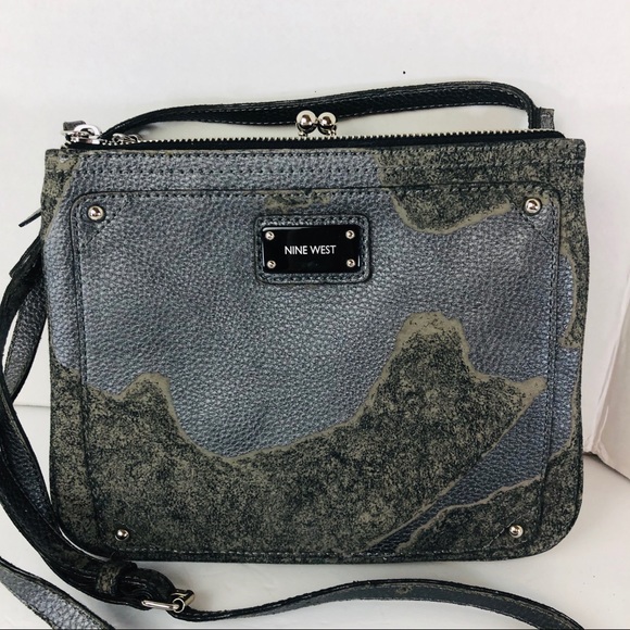 Nine West | Bags | Nine West Faux Rawhide Crossbody Bag | Poshmark